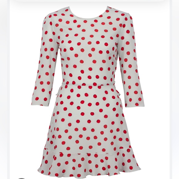 Realisation Par | Dresses | Realisation Par Red And White Polka Dot ...